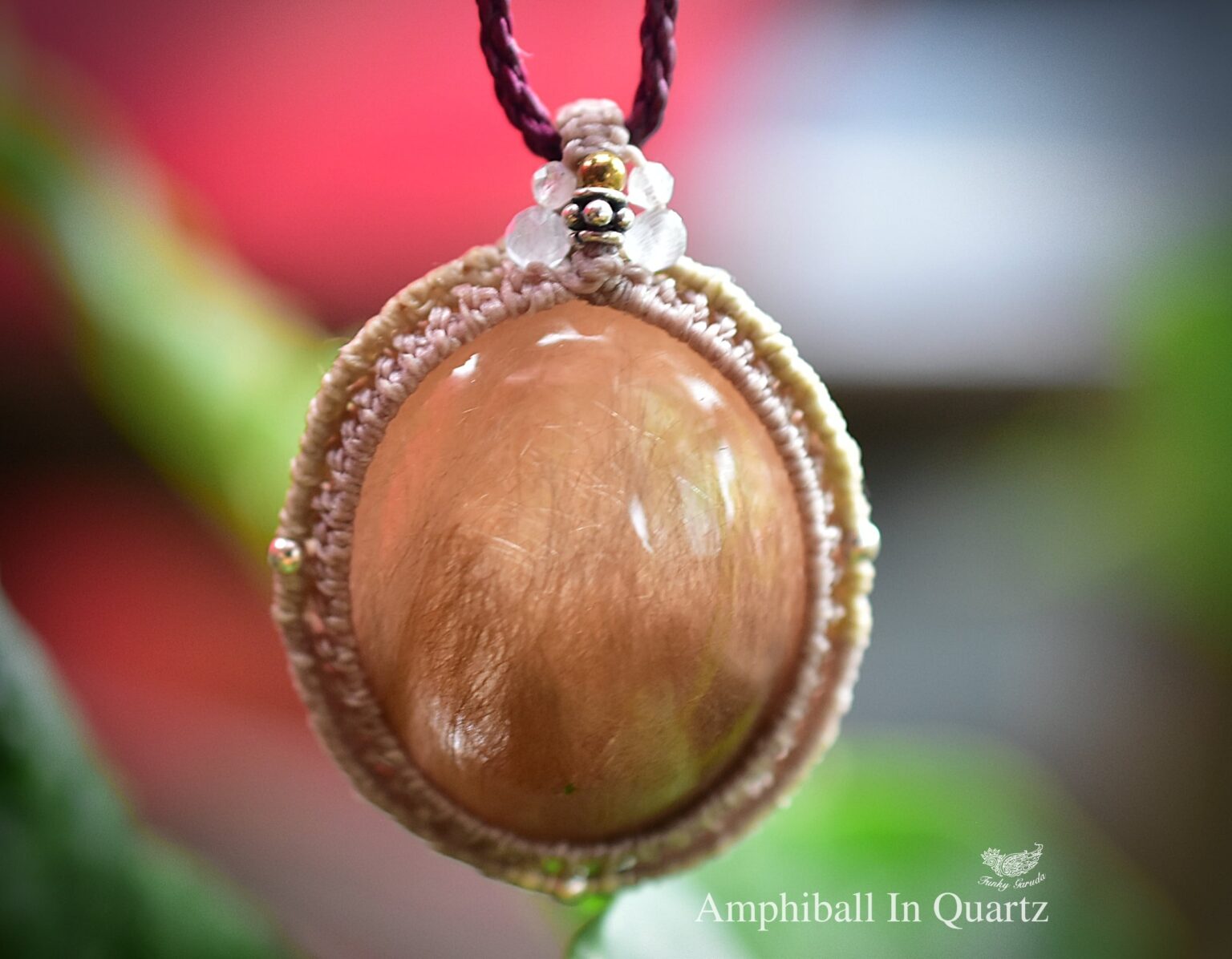 アンフィボールインクォーツ （ラビットファールチルクォーツ） | Miuzu Kikui